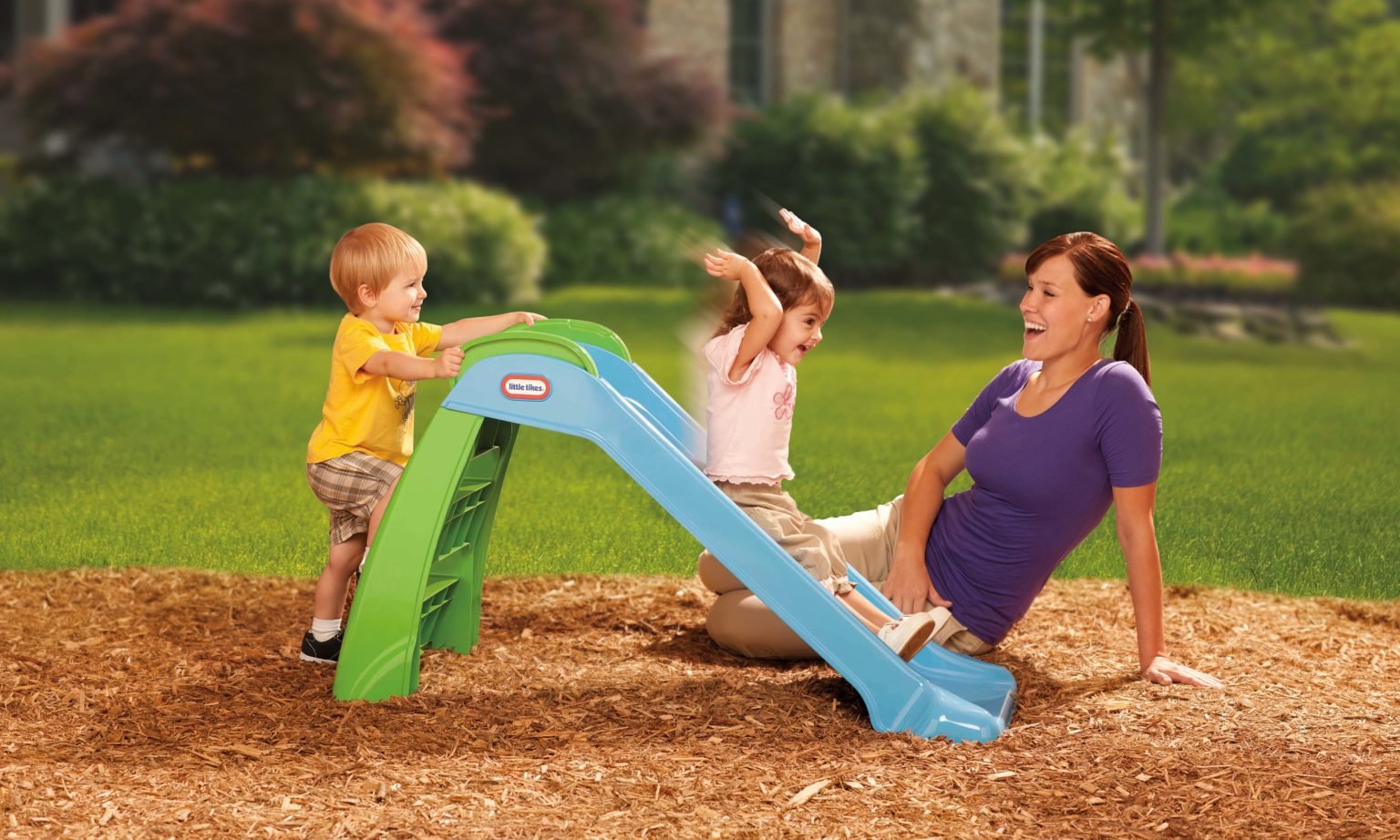 Moje první skluzavka od Little Tikes » Zahrada
